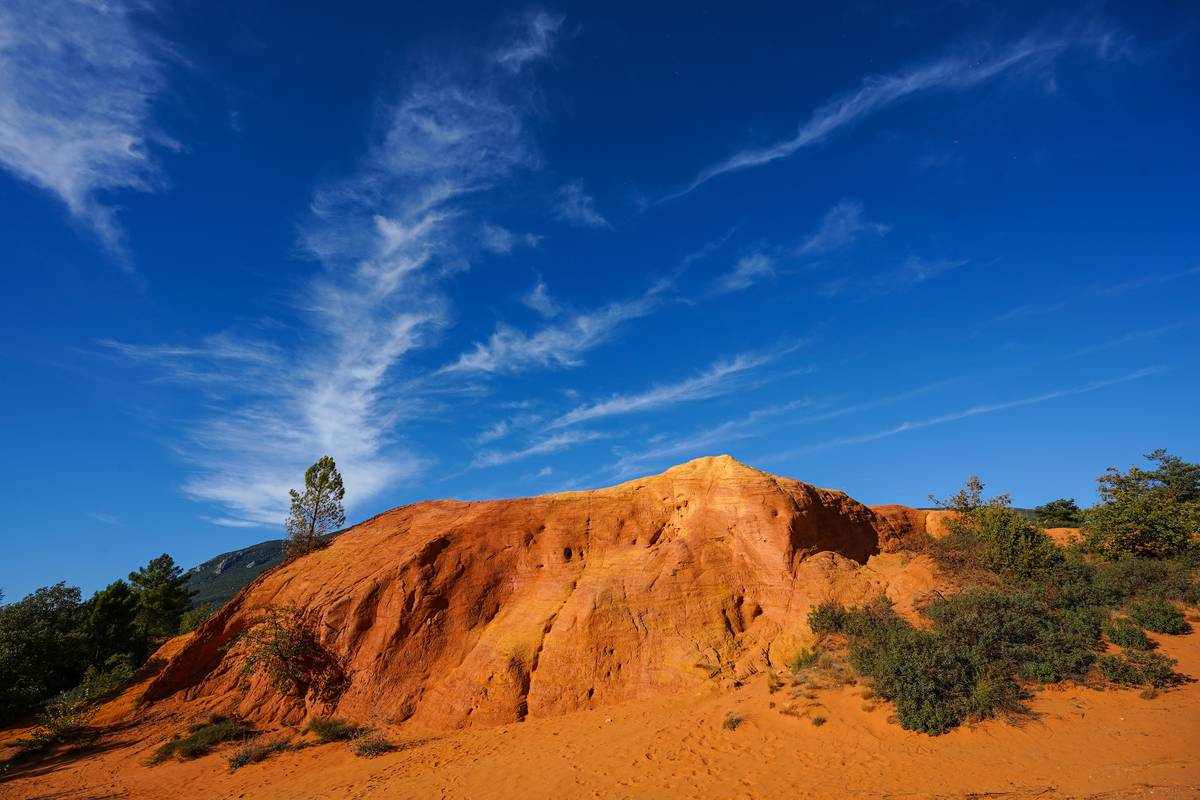 Le Colorado Provençal du Rustrel, au coeur du Luberon