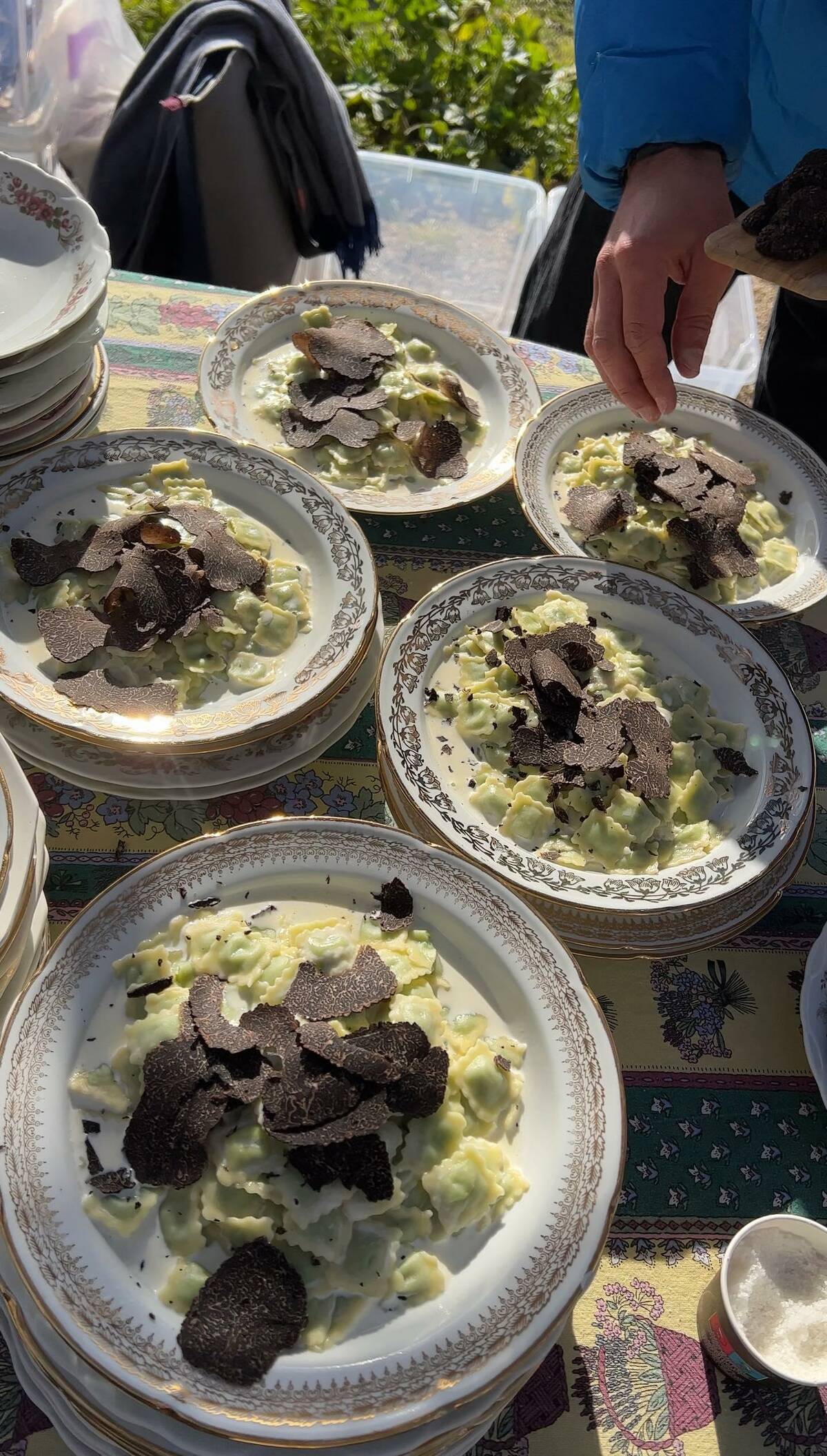 Repas truffe en Luberon