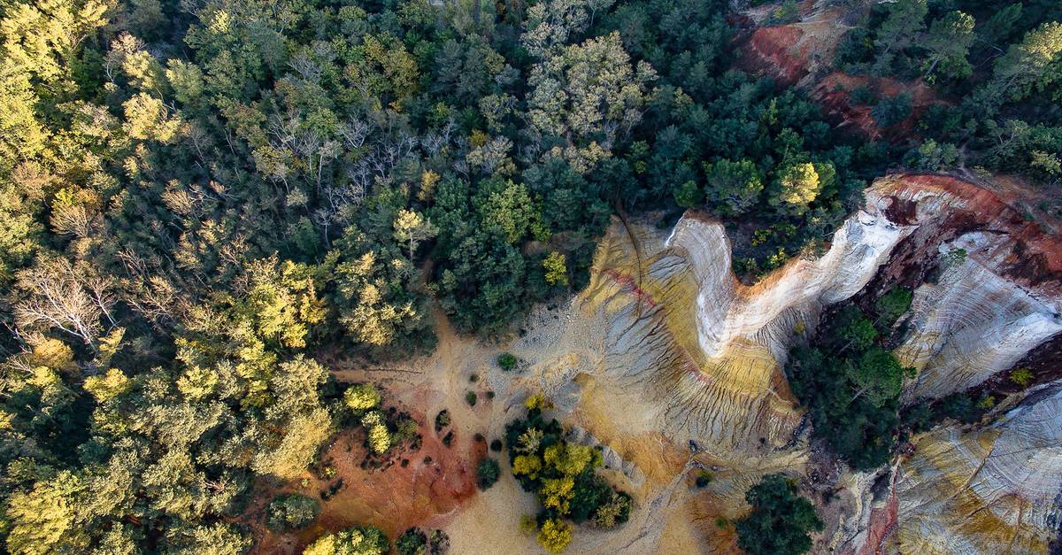 Les Ocres du Luberon : Géologie du massif des ocres