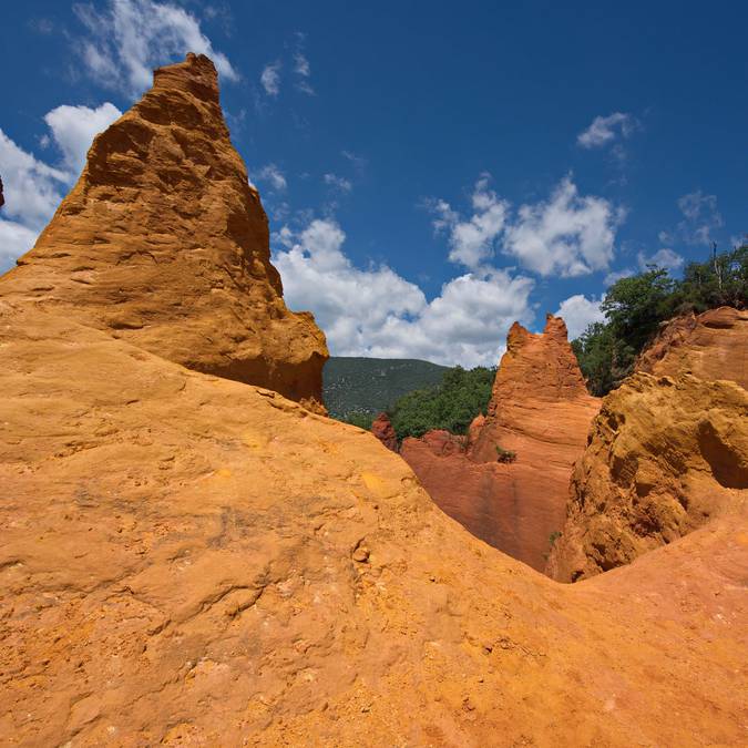 Le Colorado Provençal du Rustrel, au coeur du Luberon